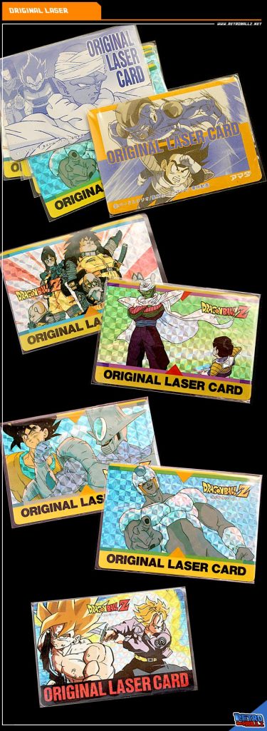 RetroballZ Original Laser Cards